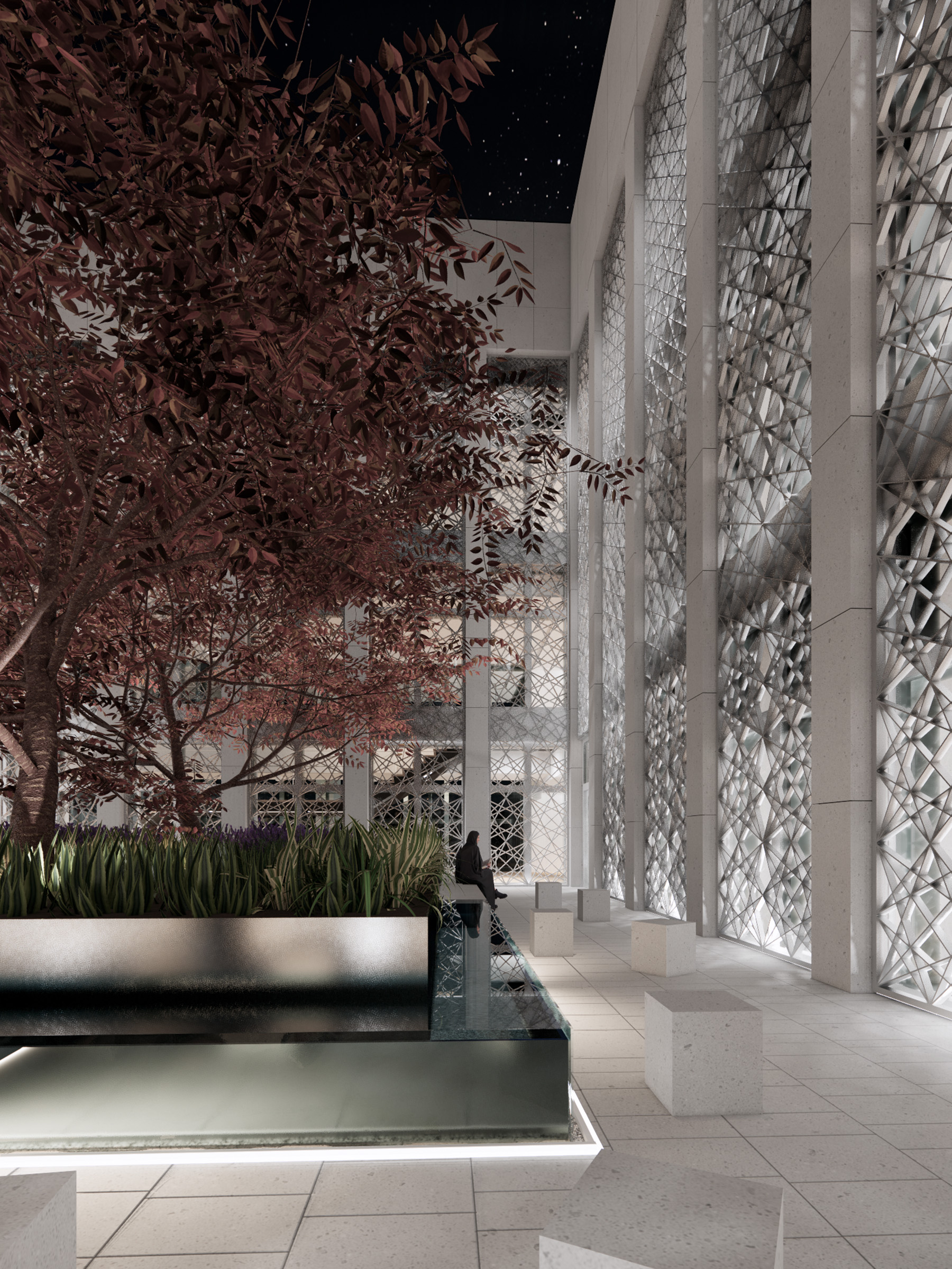 US Embassy in Doha Featured in Parametric Architecture - KCCT